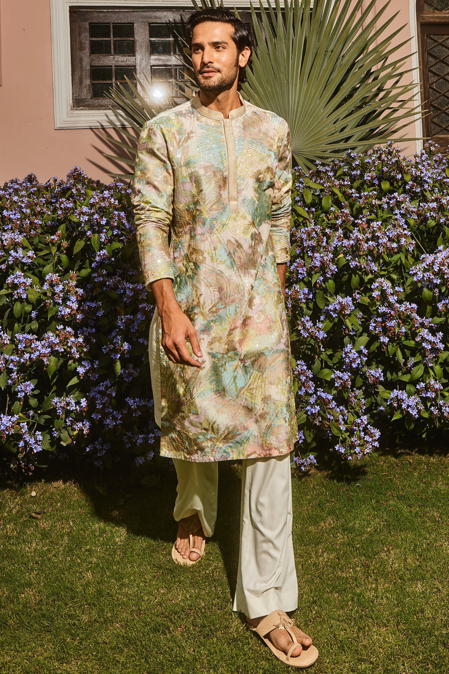 Designer Kurta Sets for Men India | Silk, Linen & Printed | Asuka Couture