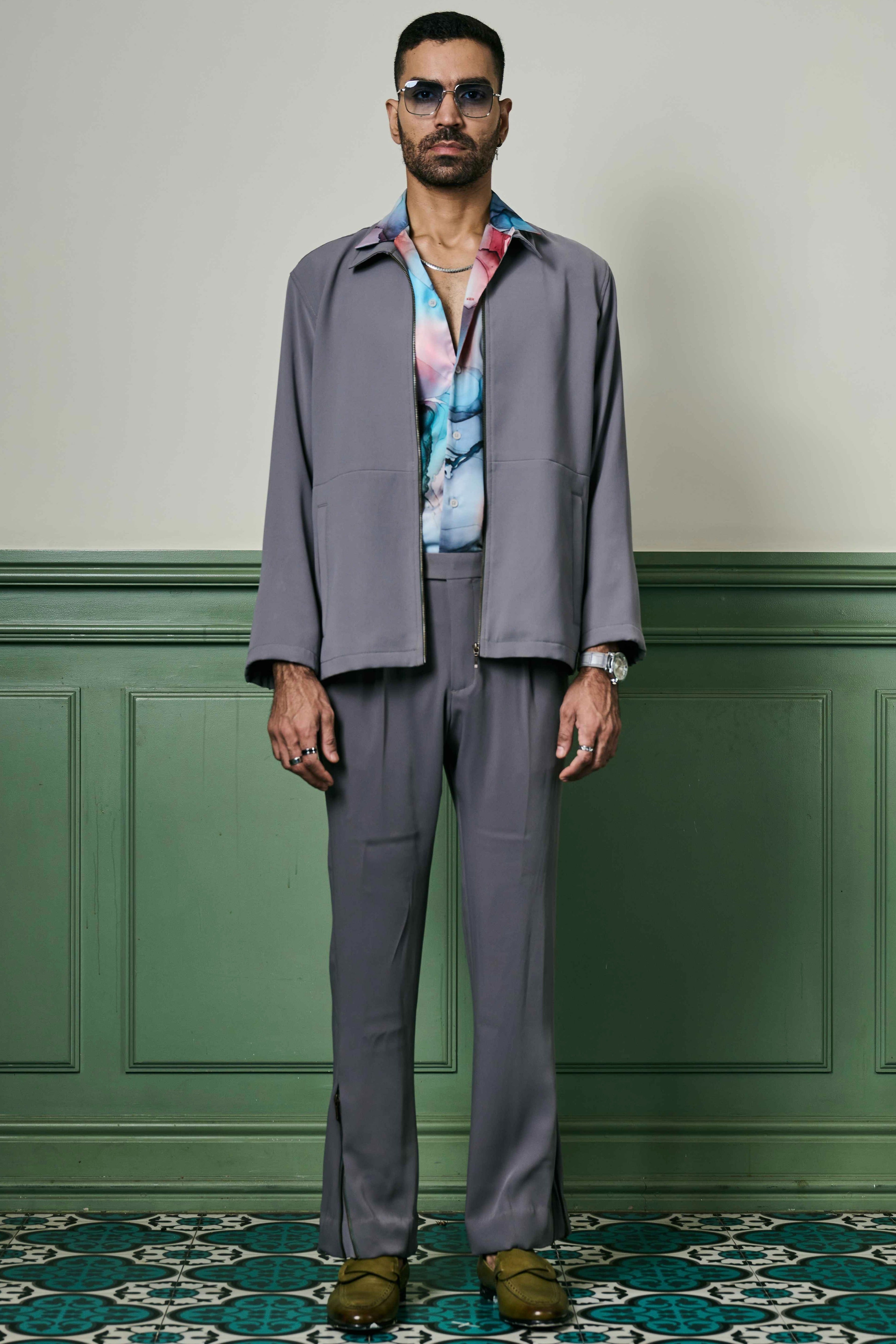 Shop Grey Lachka Knitted Co-ord Set Online – Buy for Quality & Comfort ...