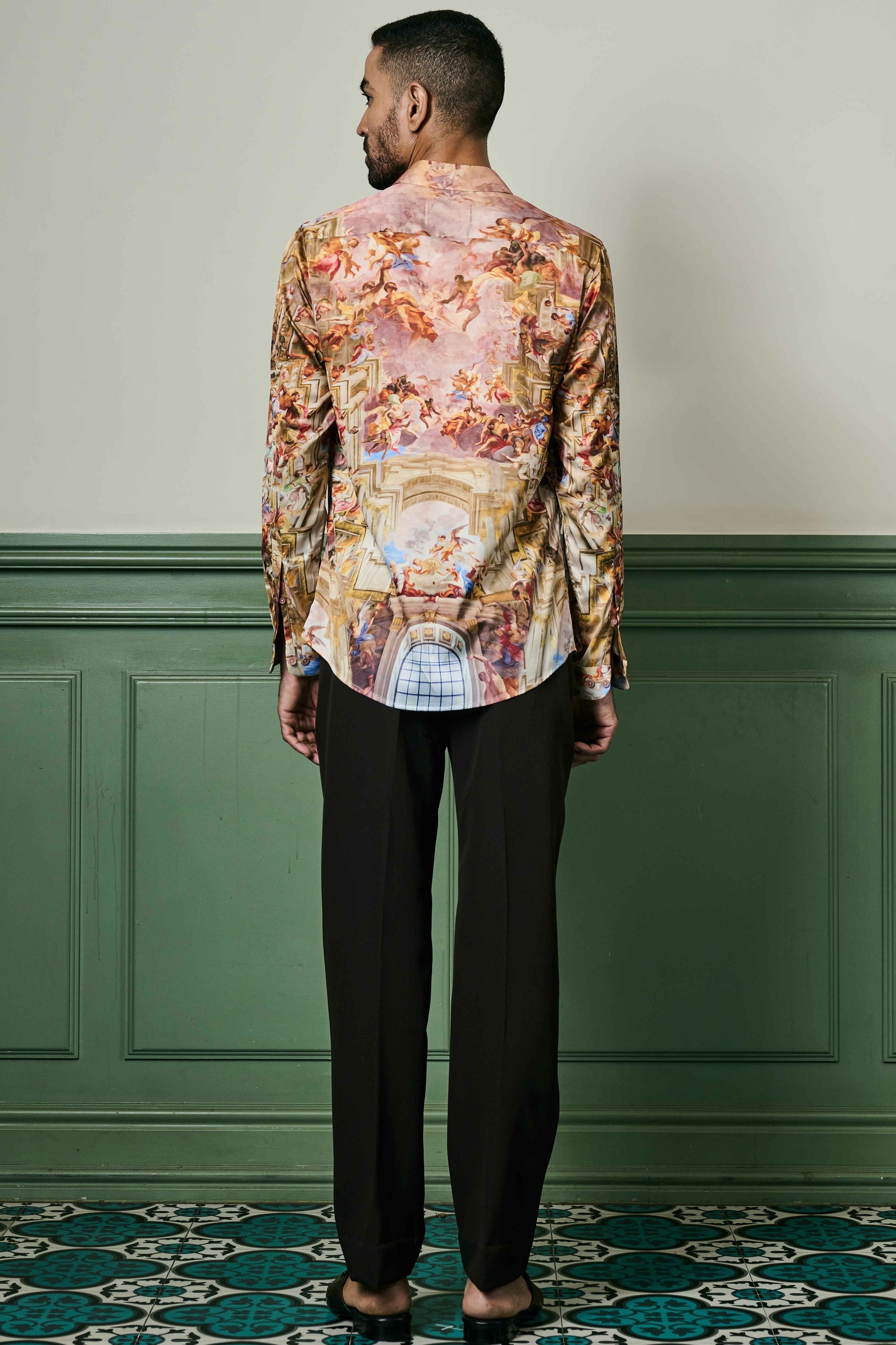 Belle Époque Splendor Habutai Silk Shirt – Asuka Couture